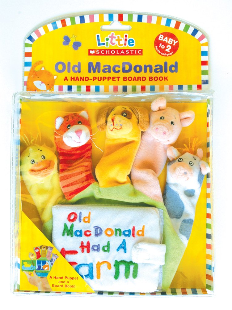 502603 LITTLE SCHOLASTIC: OLD MACDONALD: A HAND-PUPPET BOARD BOOK ...
