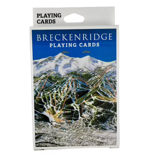 26-PLY PLAYING CARDS BRECK TRAIL — Peak A Boo Toys Breckenridge