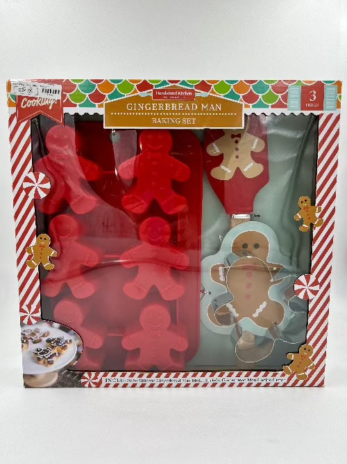 BKS-XMGBSET GINGERBREAD MAN SET — Peak A Boo Toys Breckenridge