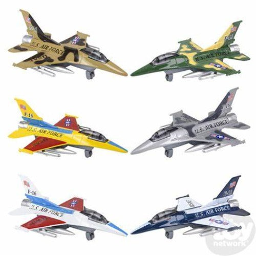 TVEDCF16 F-16 DIECAST JET — Peak A Boo Toys Breckenridge