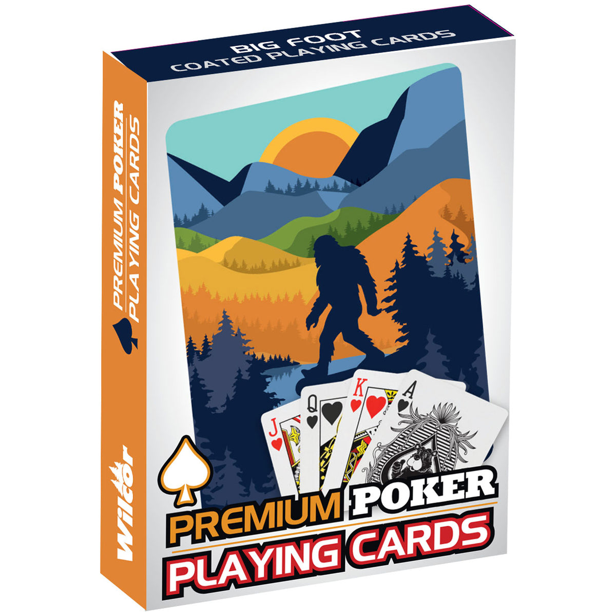 MSC2623 BIGFOOT SCENE PLAYING CARDS — Peak A Boo Toys Breckenridge