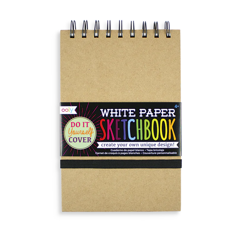 118-101 DIY SKETCHBOOK - SMALL WHITE PAPER (5" X 7.5") — Peak A Boo ...